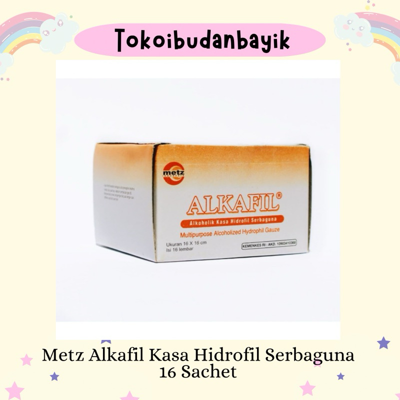 Jual Metz Alkafil Kasa Hidrofil Serbaguna 16 Sachet | Shopee Indonesia