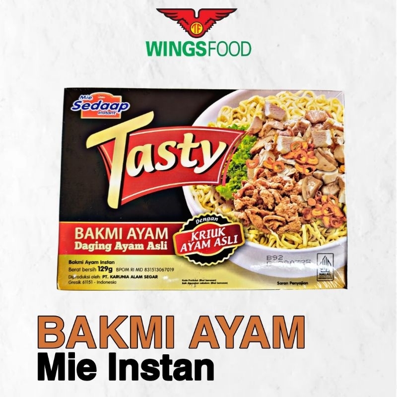 Jual Mie sedap TASTY BAKMI AYAM 129G | Shopee Indonesia