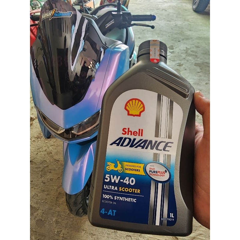 Jual Shell advance ultra 5W - 40 kemasan 1 liter | Shopee Indonesia