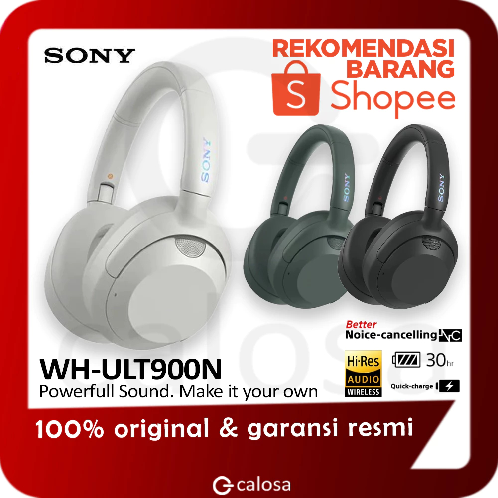 Jual SONY WH-ULT900 N Wireless Headphone Wear Noise Cancelling ...