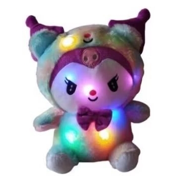 Jual COD BONEKA KUROMI LED KADO ULTAH ANAK CEWEK JUMBO 40CM DOLL ...