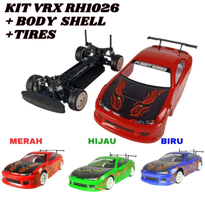 Jual Promo.. !!! VRX Racing RH1026 1/10 Kit Rally Onroad 4WD | Shopee Indonesia