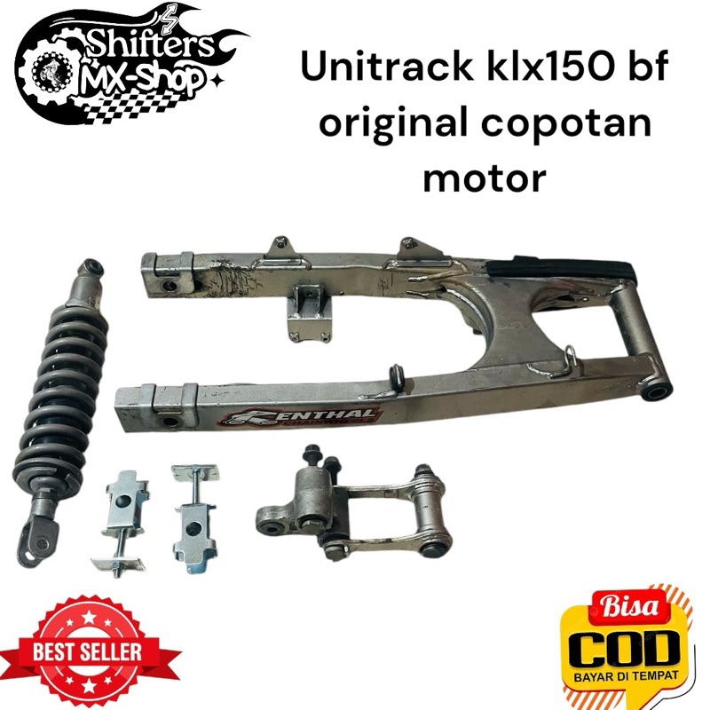 Jual ARM SET UNITRACK MONOSHOCK KLX150 BF ORIGINAL COPOTAN MOTOR ...