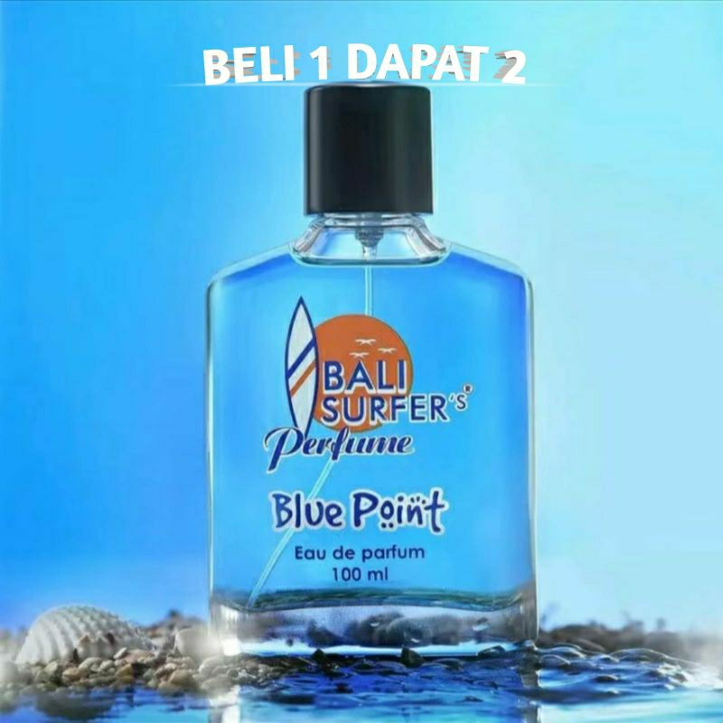Jual Beli 1 Gratis 1 Bali Surfers Perfume Blue Point For Him Eau de ...