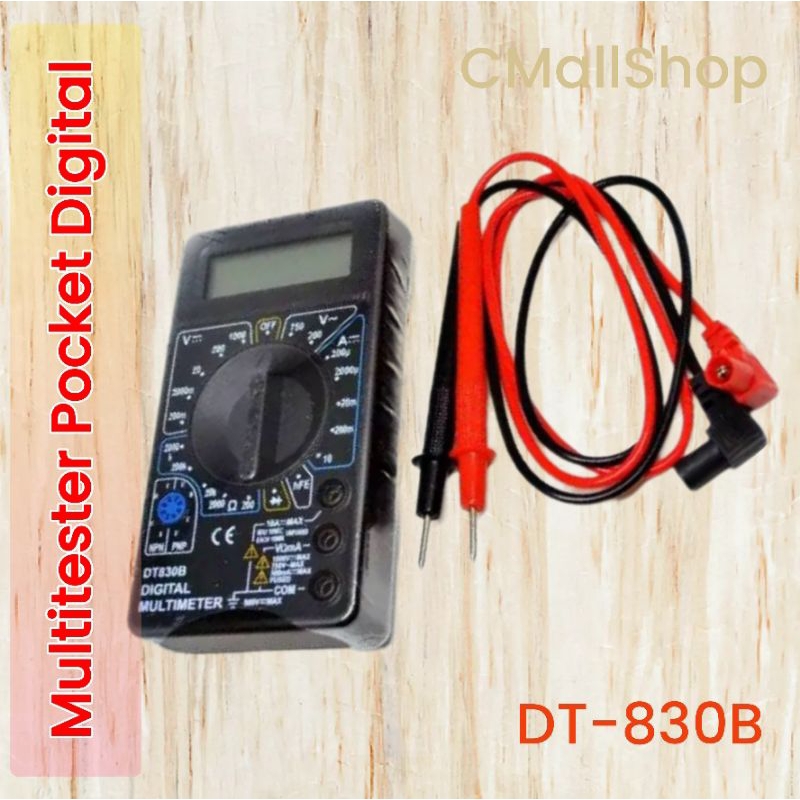 Jual Multitester Pocket Digital Multimeter - DT830B | Shopee Indonesia