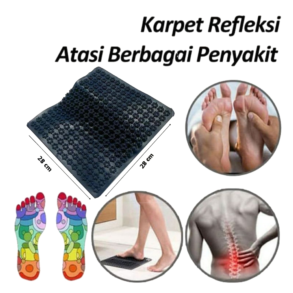 Jual Karpet Refleksi Terapi Pijat alas Kaki Foot Reflexion Akupuntur | Shopee Indonesia