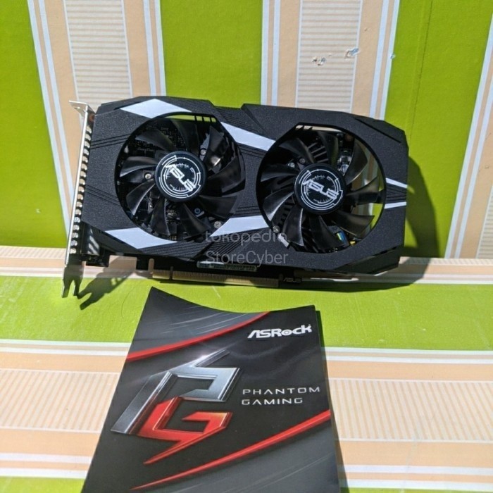 Jual GARANSI 2026 VGA CARD ASUS DUAL GTX 1650 4GB FULLSET MULUS LIKE NEW DDR6 GTX1650 OVERCLOCK ...