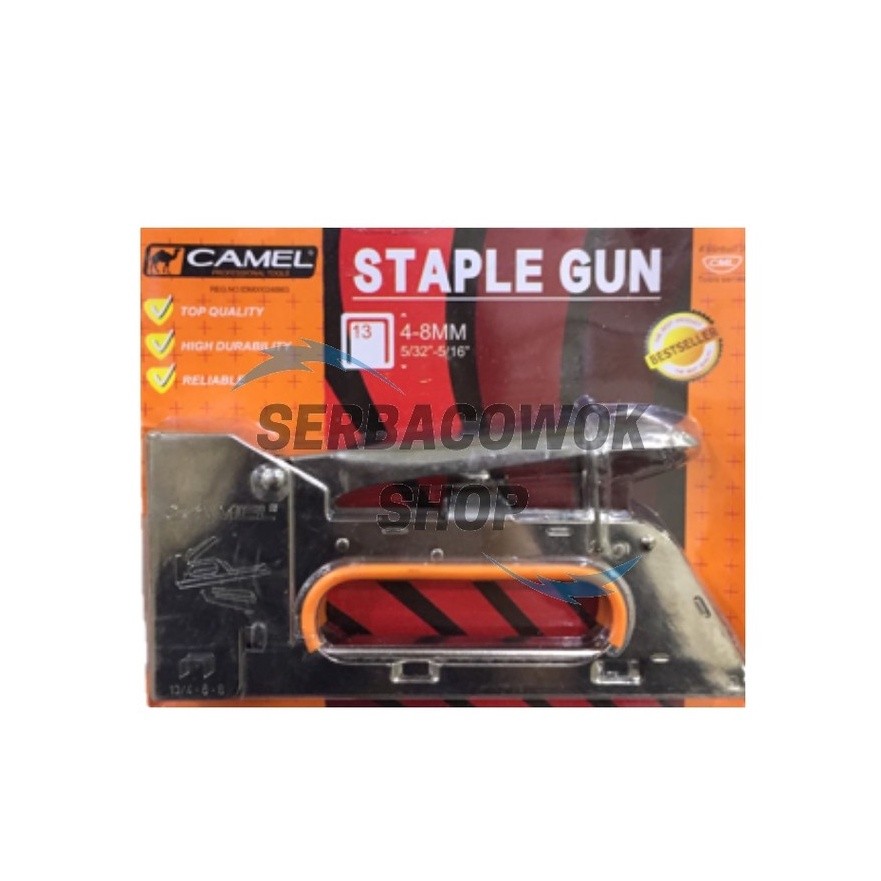 Jual Bonus CAMEL Mesin Staples Tembak R23 Jok Gun Tacker Gun Staples ...