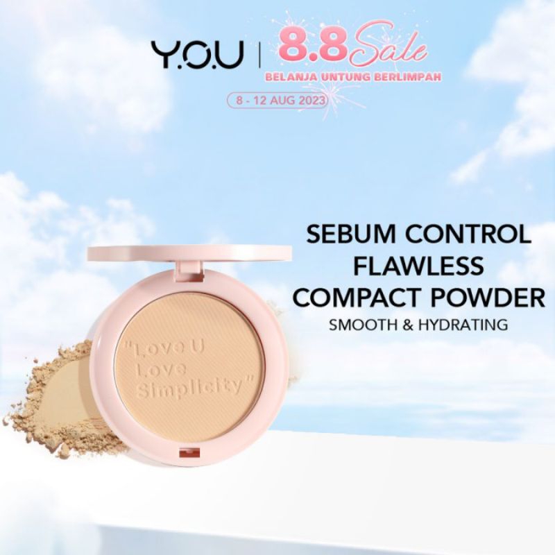 Jual Y.O.U Simplicity Flawless Compact Powder | Shopee Indonesia