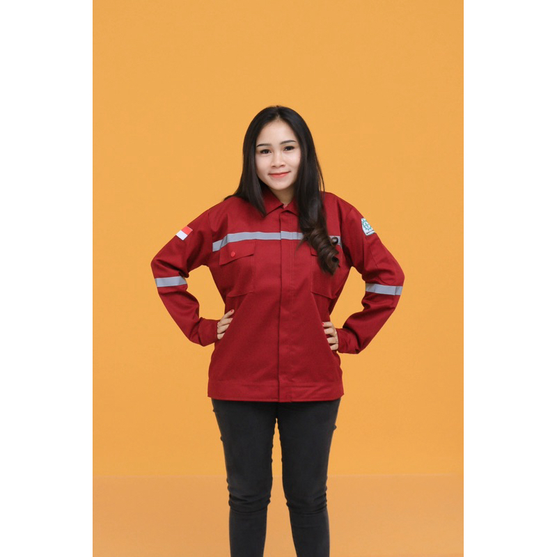Jual wearpack maroon polos | Shopee Indonesia