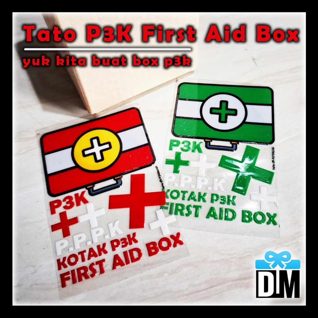 Jual Box Kotak Obat p3k pppk First Aid Box Mid Kotak Obat Pertolongan ...