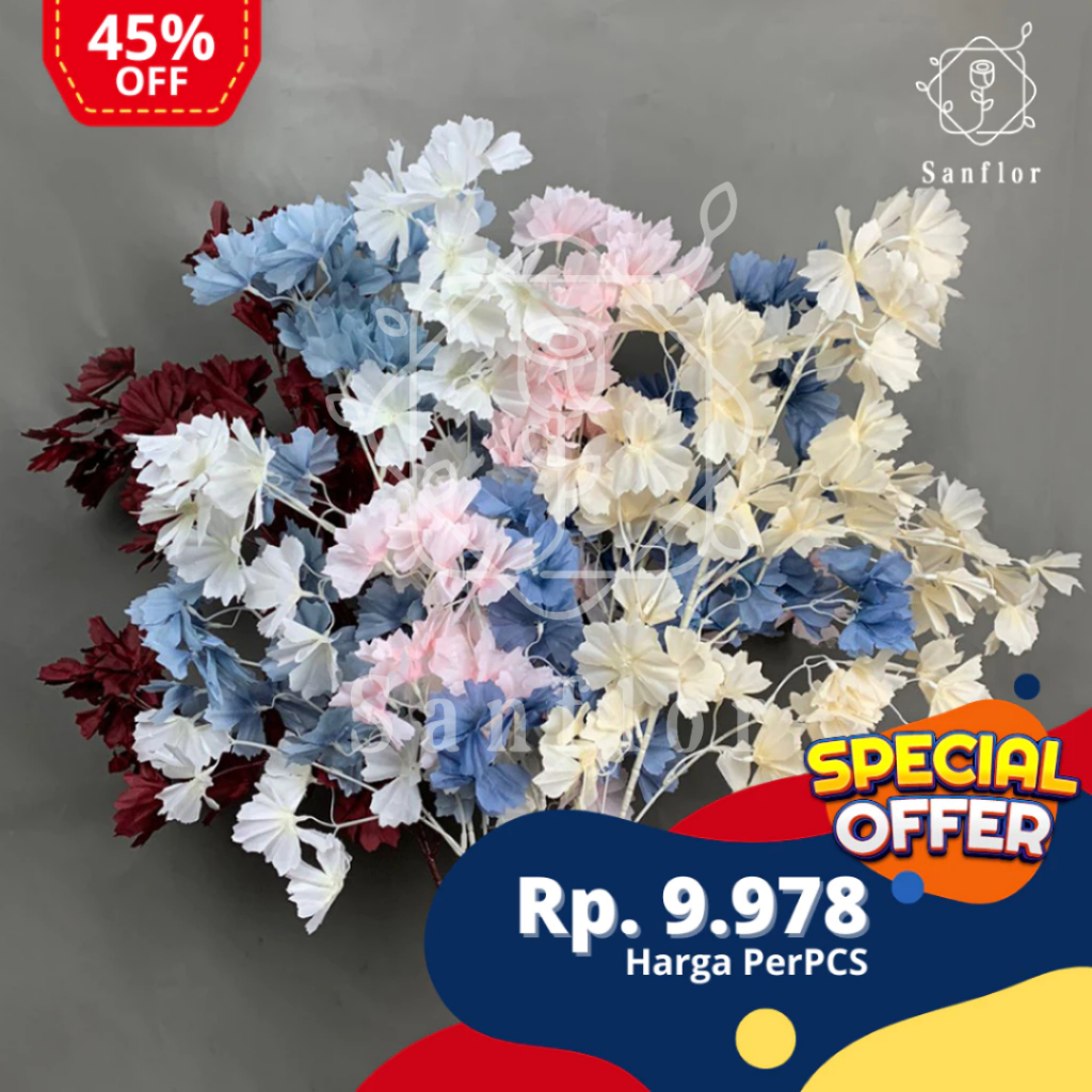 Jual BUNGA ANYELIR TANGKAI PANJANG/ARTIFICIAL DIANTHUS | Shopee Indonesia