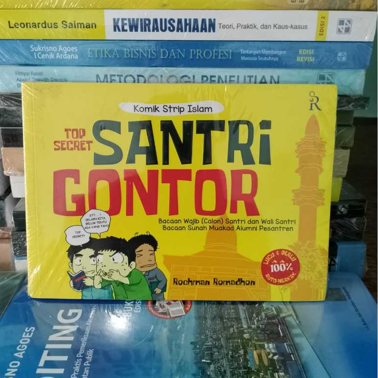 Jual Komik Strip Islam Top Secret Santri Gontor - Rochman Romadon ...