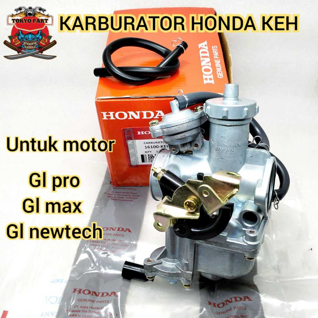 Jual KARBURATOR HONDA KEH KUALITAS ASLI ORIGINAL HONDA AHM UNTUK MOTOR GL PRO, GL MAX GL NEWTECH ...