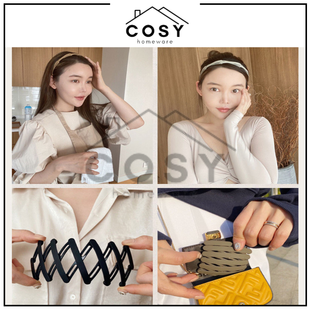 Jual COSY Bando Rambut Lipat Fashion Style Korea Magic / Hairband Magic ...