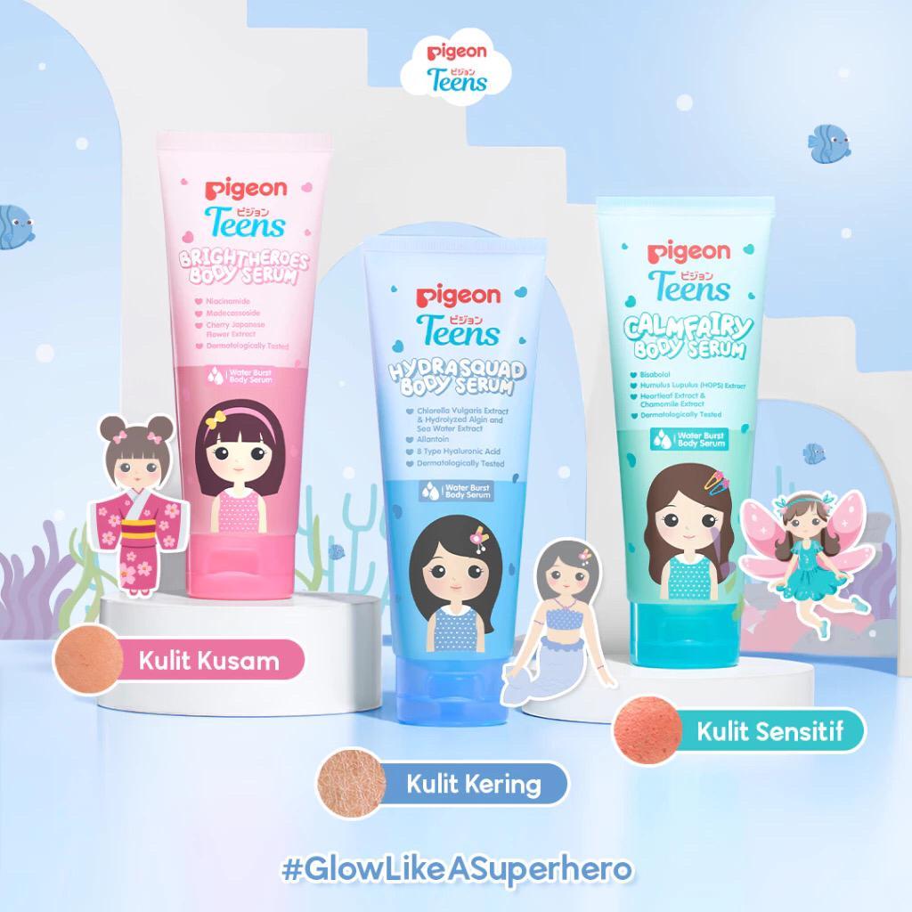 Jual Pigeon Teens Bright Heroes/Hydra Squad Body Serum 100ml | Shopee ...