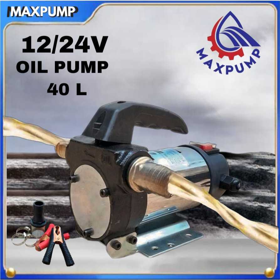 Jual MAXPUMP Pompa Solar Minyak 12V 24V Electric Transfer Pump ...