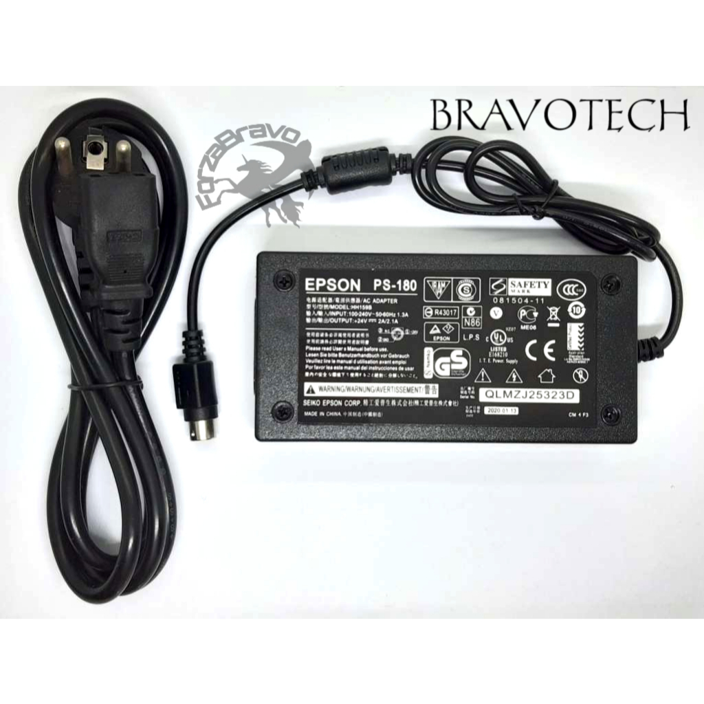 Jual AC ADAPTOR CHARGER 24VOLT 3AMPERE 24V 2A 3 PIN FIT PRINTER KASIR ...