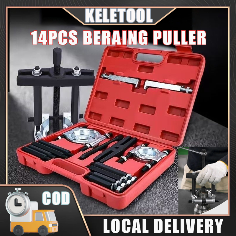 Jual 14 PCS Treker Bearing Separator Gear Puller Splitter Car Internal ...