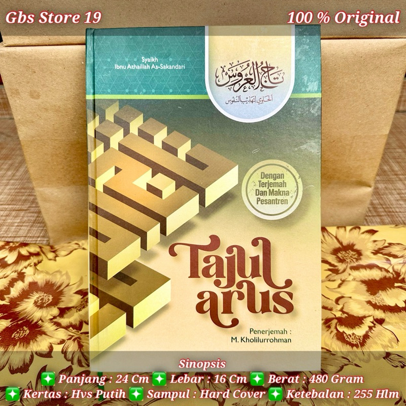 Jual Terjemah Tajul Arus Lengkap Dengan makna Pesantren | Shopee Indonesia