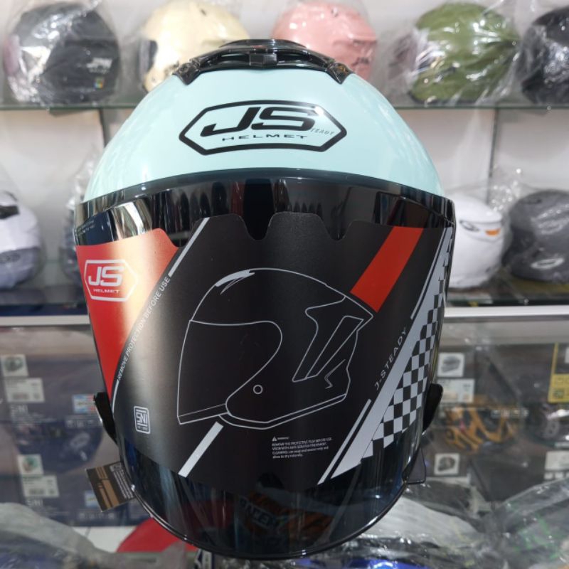 Jual HELM JS ARMOR EASY GREEN ORIGINAL | Shopee Indonesia