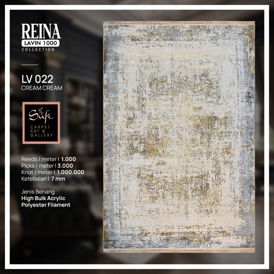 Jual Karpet Lantai Tebal Lembut Premium Classic Lavin 200x300 Cm ...