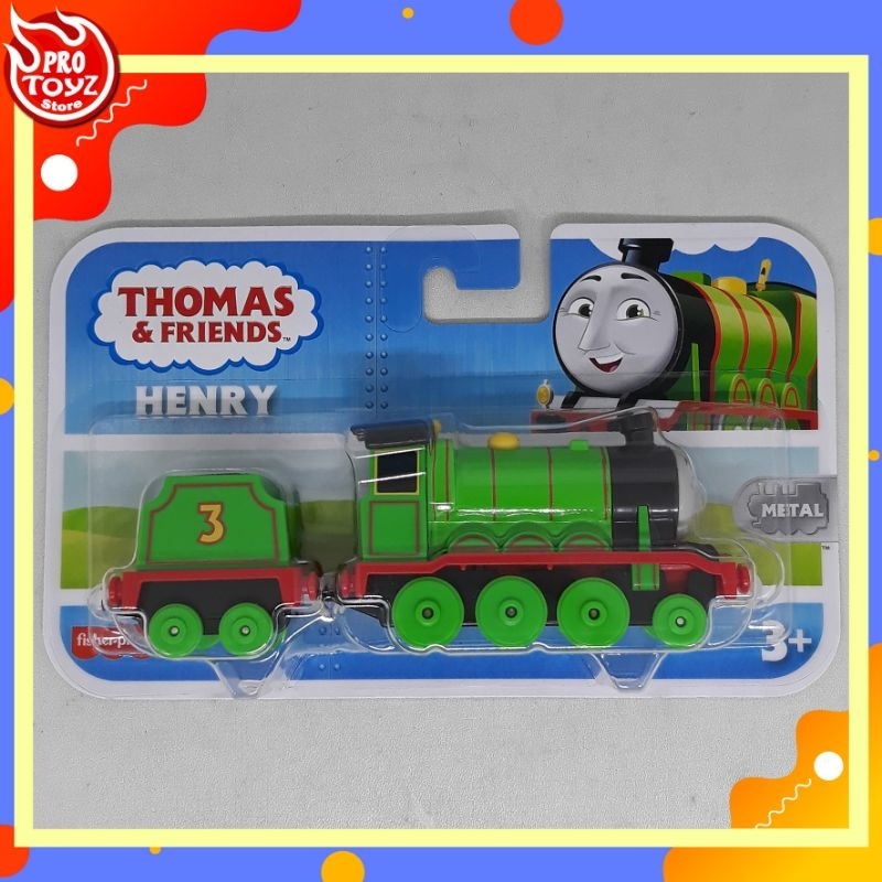 Jual Thomas & Friends Push Along HENRY NEW LOOK (Tidak Memakai Baterai ...