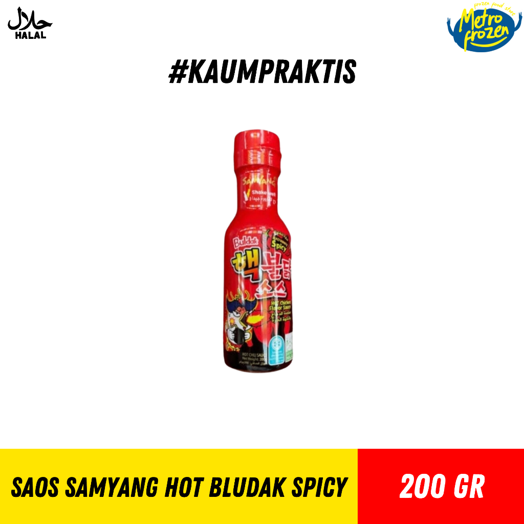 Jual SAOS SAMYANG Hot Buldak Spicy 200gr | Shopee Indonesia
