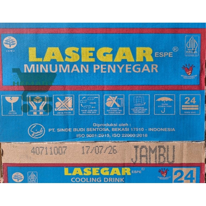 Jual Lasegar 320ml Rasa Jambu 1 Dus (isi 24 kaleng) | Shopee Indonesia