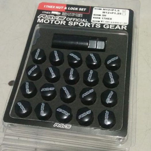 Jual Baut Roda racing ukuran 1,5 untuk mobil toyota honda kecuali ...