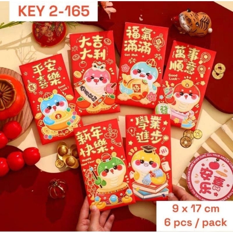Jual Q888 - Angpao Imlek 2025 / Angpao ular 2025 / Angpao Hongbao 2025 ...