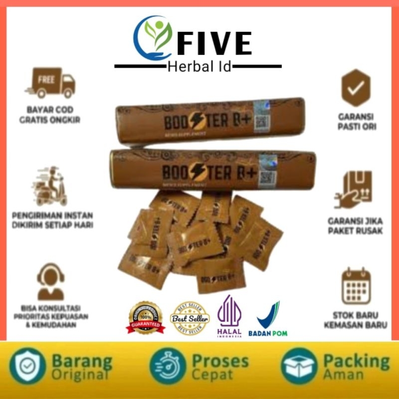 Jual BOOSTER B+ CANDY ORIGINAL OBAT STAMINA PRIA ASLI 12 SACHET ...