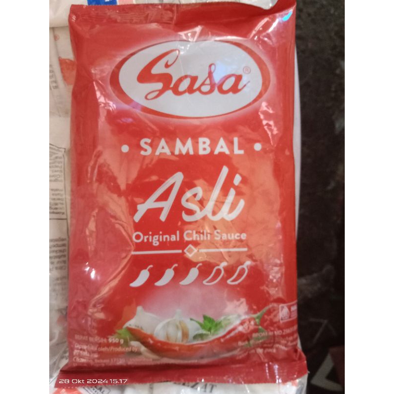 Jual Saos sambal sasa isi ulang 950g | Shopee Indonesia