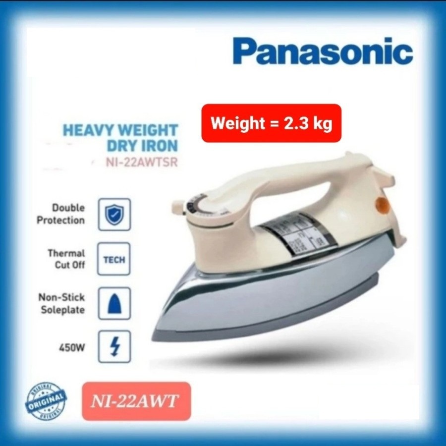 Jual Setrika Panasonic BERAT NI-22 AWT | Dry Iron Panasonic NI - 22AWT ...