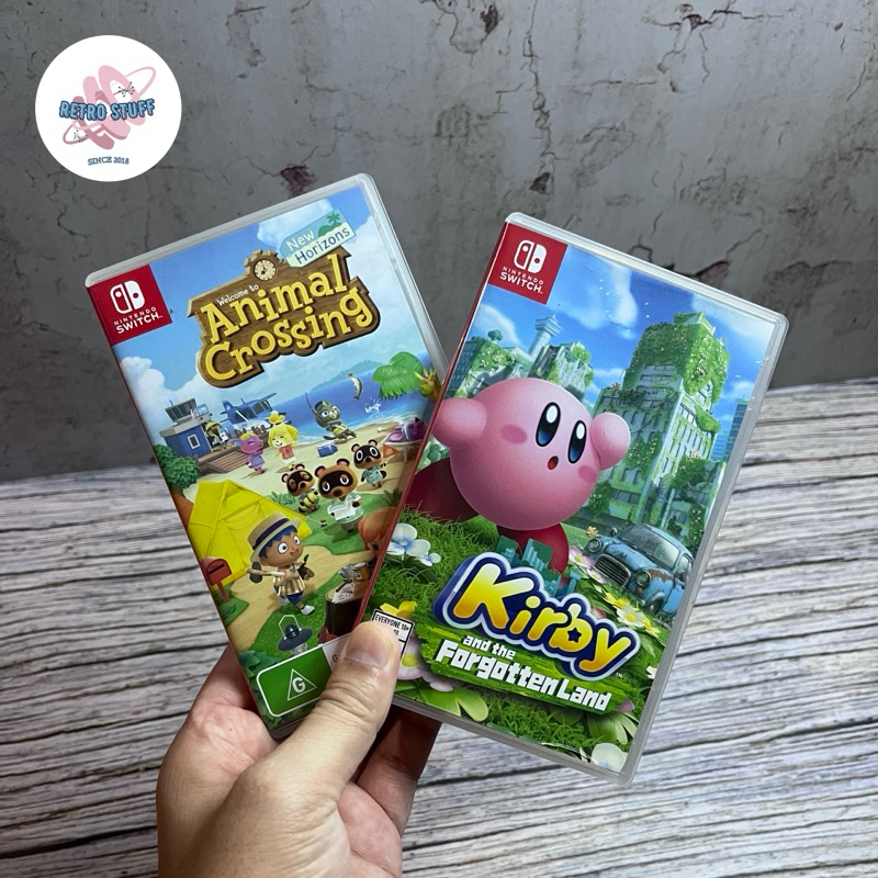 Jual Kaset Nintendo Switch Kirby & Animal Crossing | Shopee Indonesia