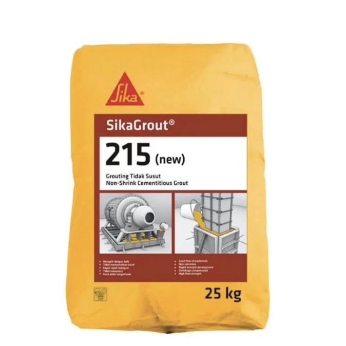 Jual Sika Sikagrout 215 New Semen Grouting Beton Concrete Pondasi 25kg ...