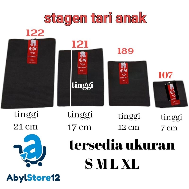 Jual TERMURAH!!STAGEN TARI ANAK STAGEN 107 189 121 122 STAGEN TARI ...