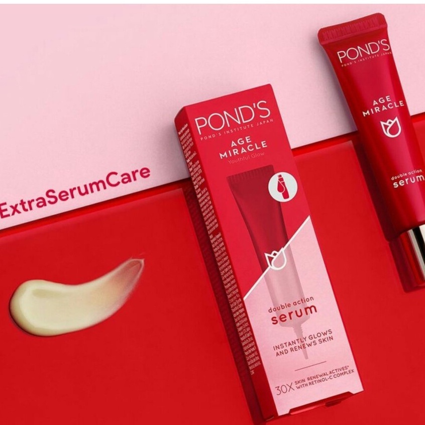 Jual Ponds Age Miracle Double Action Serum 15ml | Shopee Indonesia