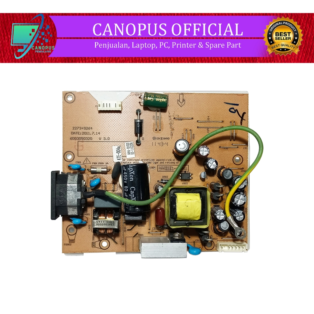 Jual Power Supply LCD Monitor 19inch Zyrex - Mainboard LCD Monitor ...