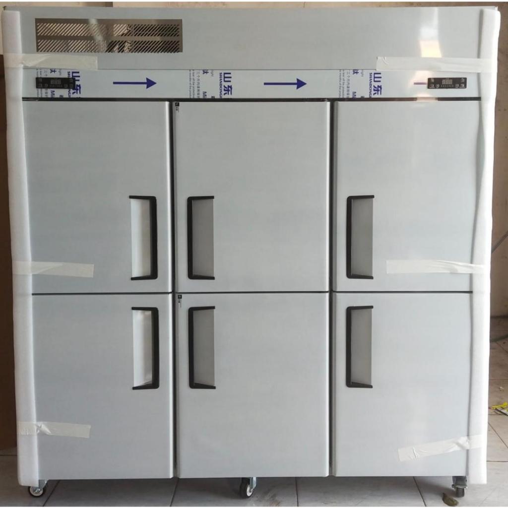 Jual Wintech WTHI-URFC-1800-6D SS Upright Combination Chiller Freezer ...