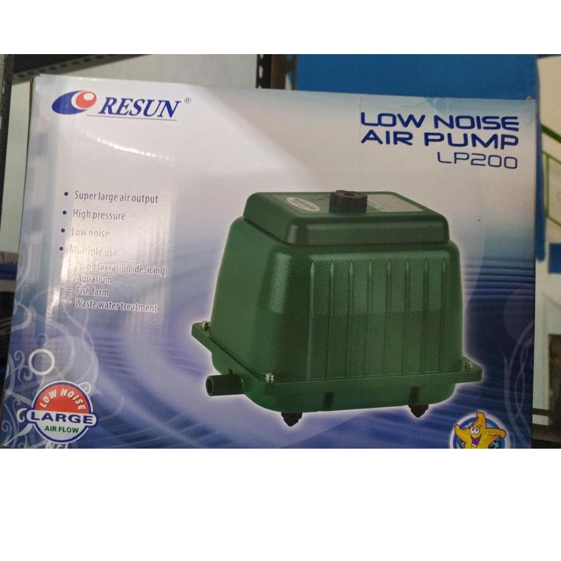 Jual Aerator Resun LP 200 airpump original garansi tekanan tinggi low ...