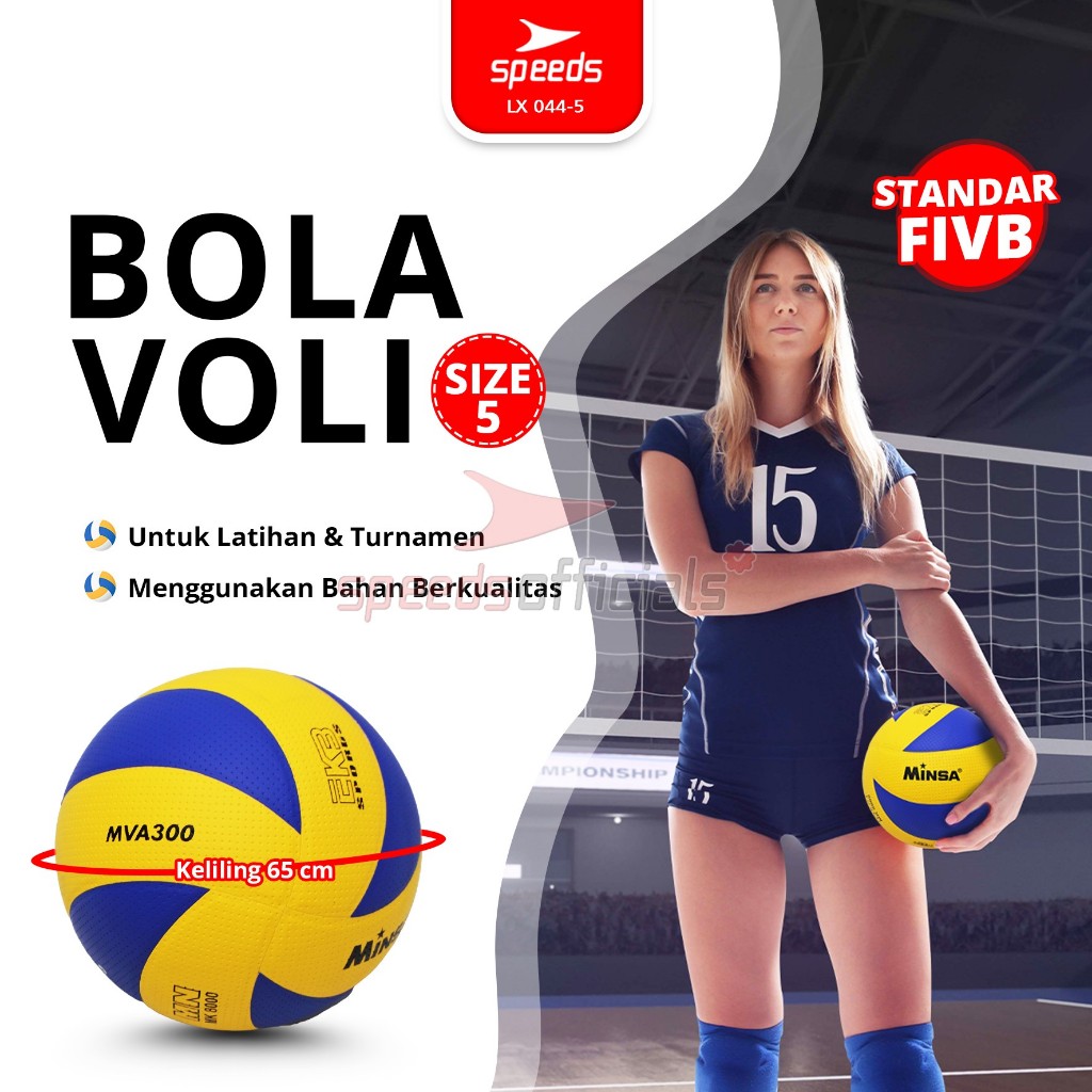 Jual SPEEDS Bola Voli Voley Voli Size 5 Volleyball Voly Volley Olahraga ...