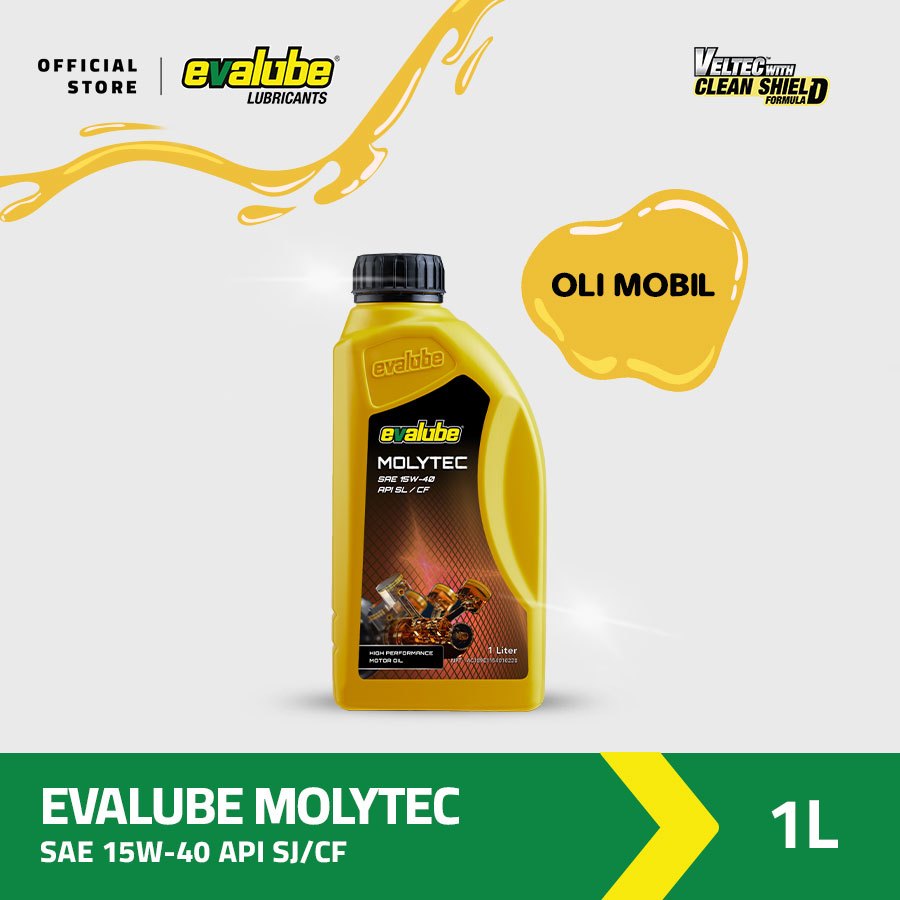 Jual Oli Mobil Evalube MOLYTEC 15W-40 (1L) | Shopee Indonesia