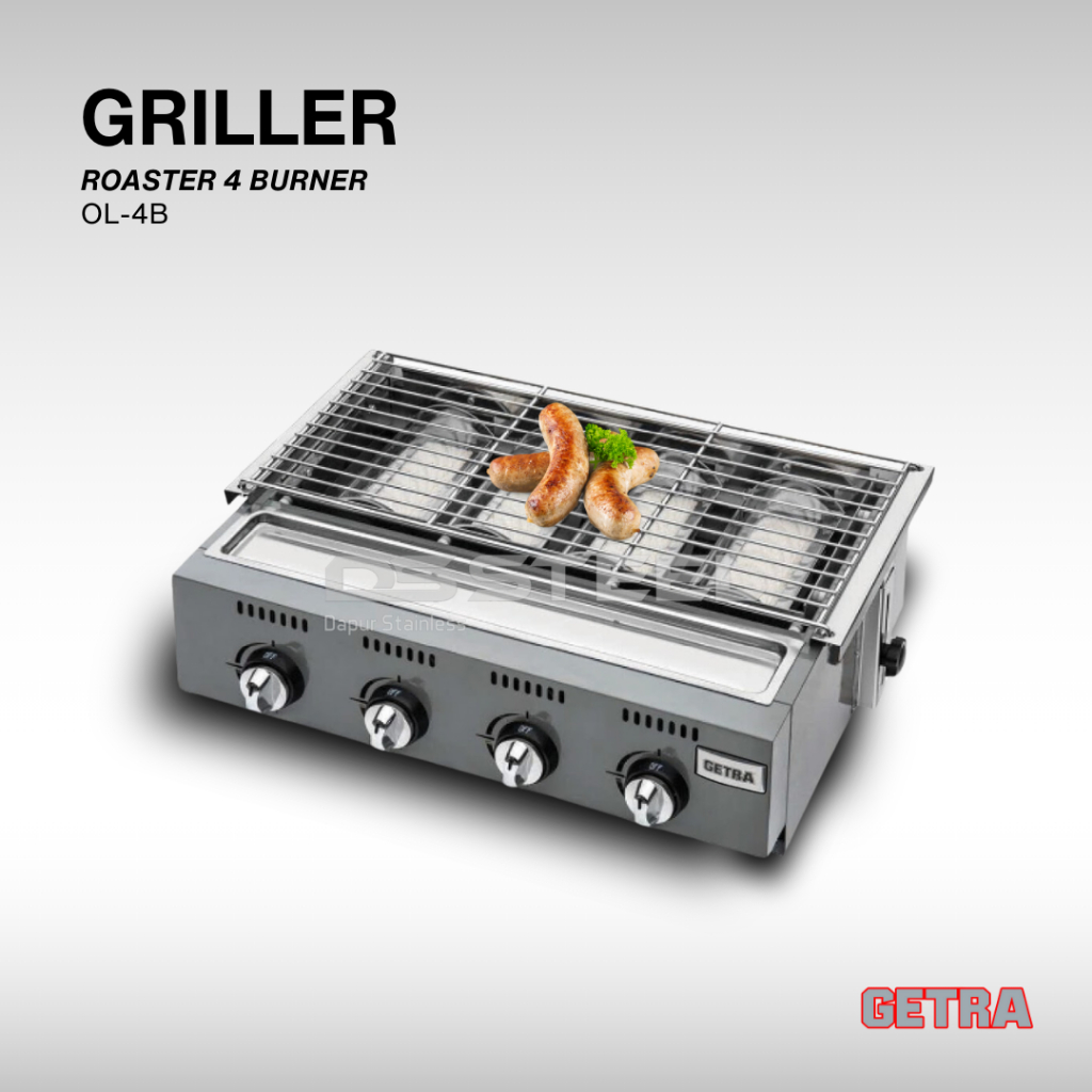 Jual GETRA Gas Griller OL-4B / Pangganan Sate Sosis Ikan GETRA OL 4B ...