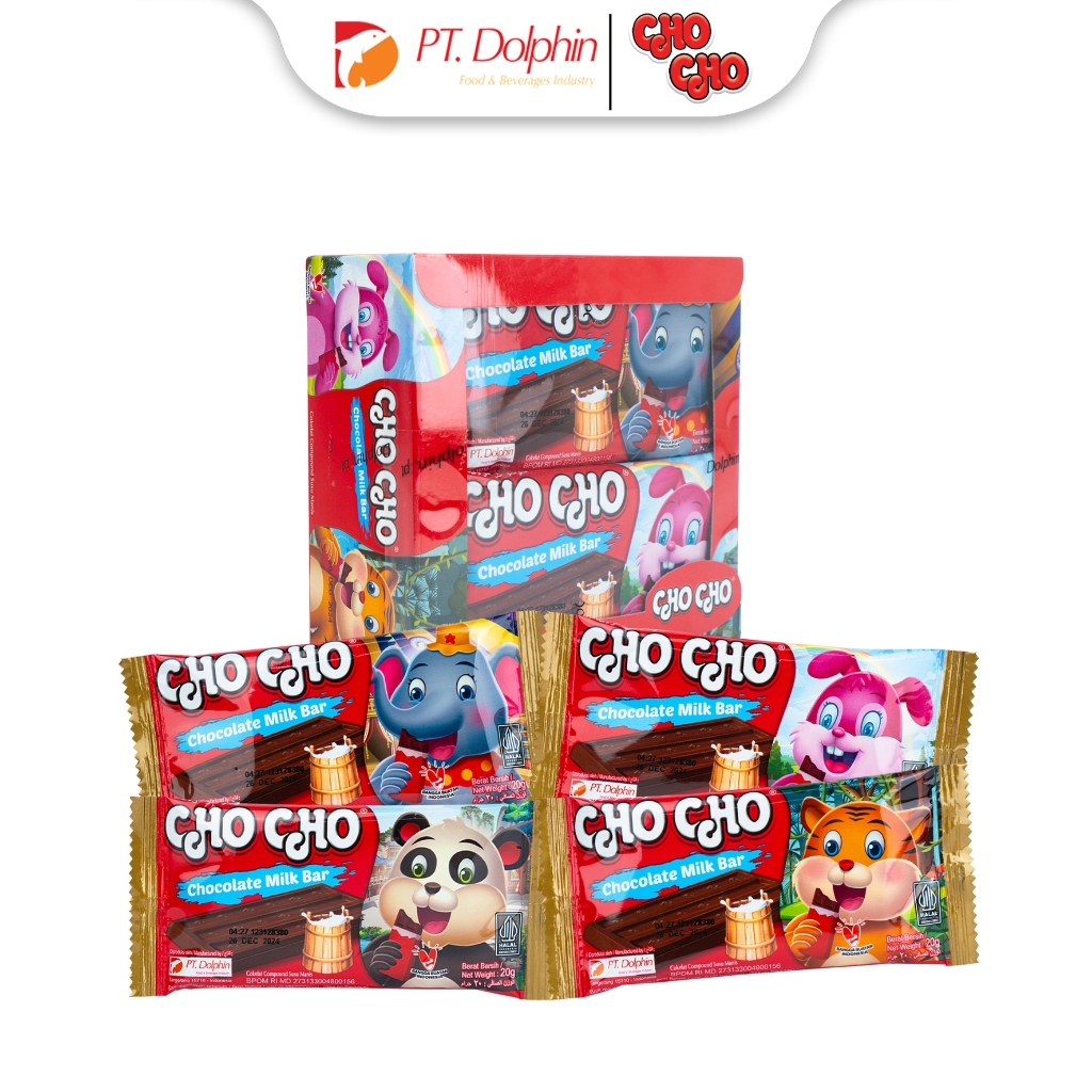 Jual Cho Cho Milk Chocolate Box - Karakter 20gr | Shopee Indonesia