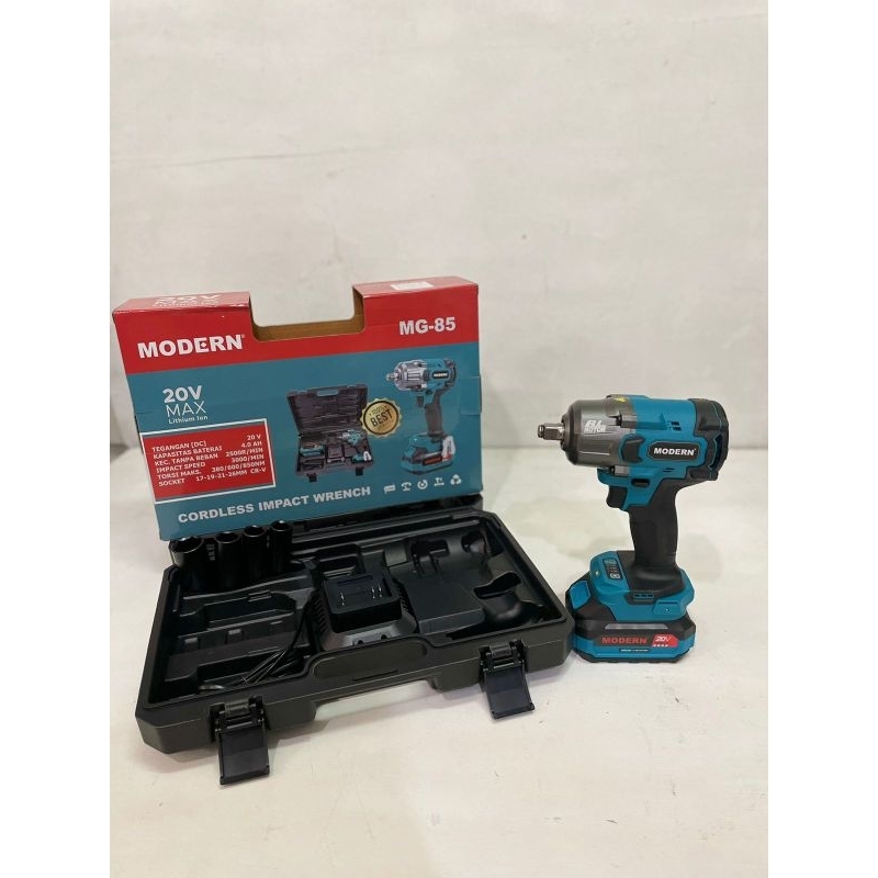 Jual MODERN MG-85 Cordless Impact wrench 20V Buka baut truk/Trailer ...