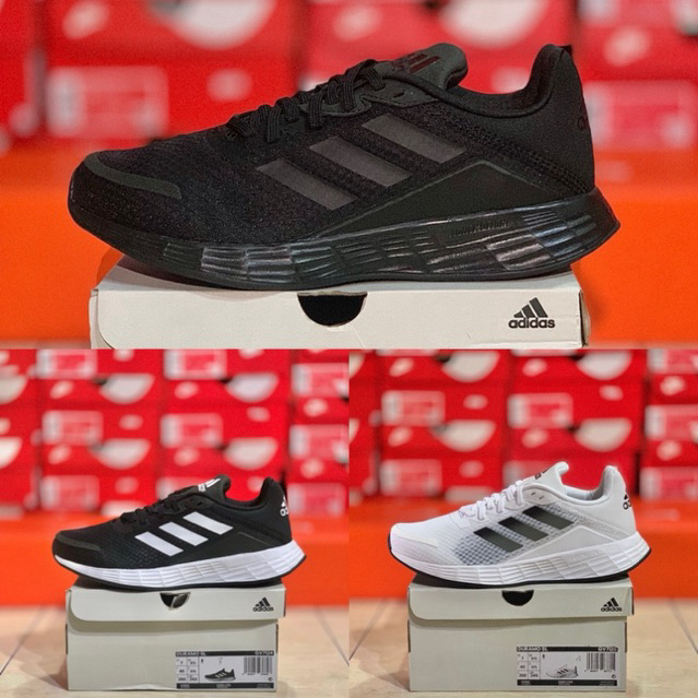 Jual SEPATU ADIDAS DURAMO SL BLACK WHITE ORIGINAL STORE BNIB (GV7124 ...