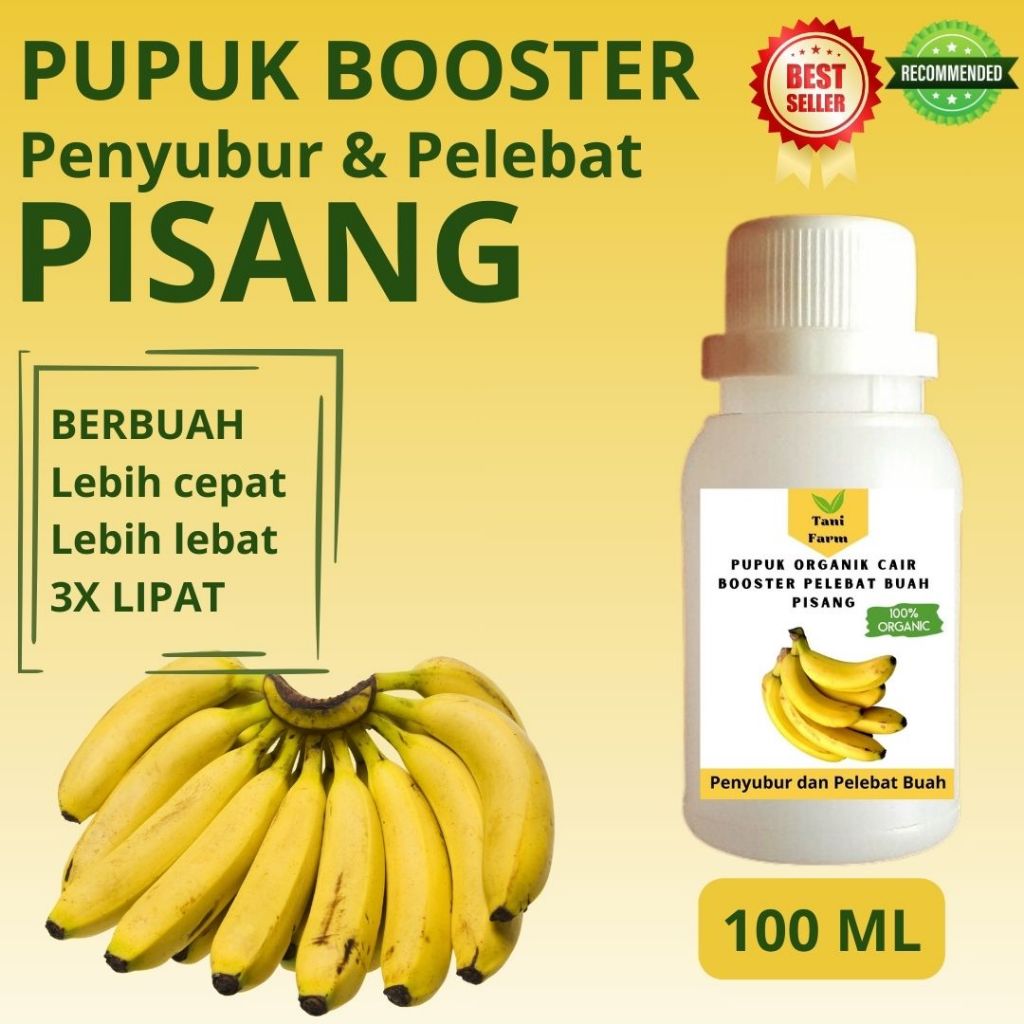 Jual Pupuk Organik Cair / Pupuk Pisang / Pupuk Pelebat Pisang / Pupuk Booster Pisang | Shopee ...