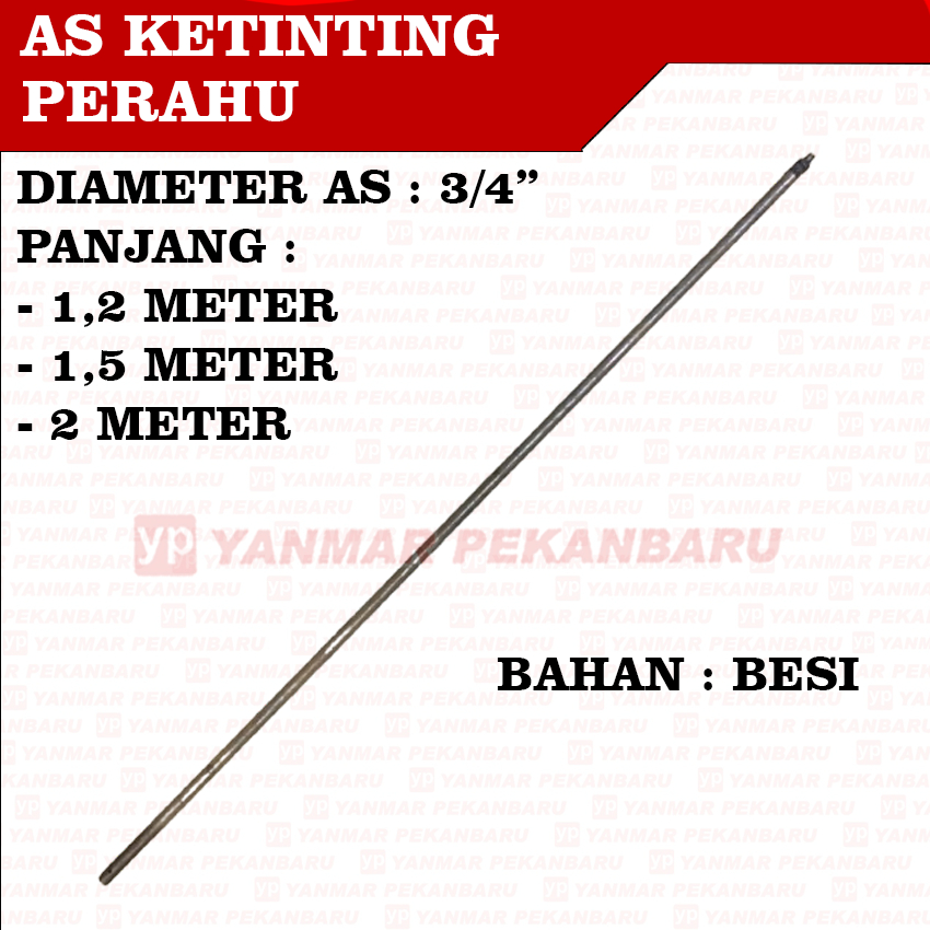 Jual As Ketinting As Perahu Besi Ukuran 3/4 Inci | Shopee Indonesia