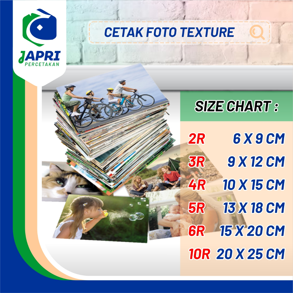 Jual Cetak Foto Full Color Satin Texture Bermacam Ukuran Awet | Shopee ...
